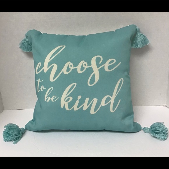 Triangle Home Fashions | Accents | Choose To Be Kind Accent Pillow ...